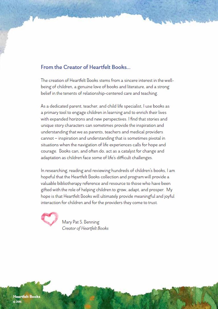 Child Life Bibliotherapy | PediaPlay